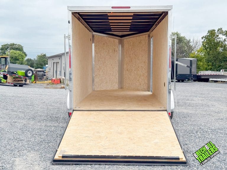 Look Element SE 7x16 Enclosed Trailer | White Composite