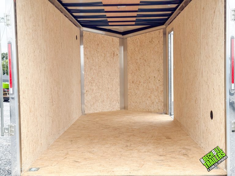 Look Element SE 7x16 Enclosed Trailer | White Composite