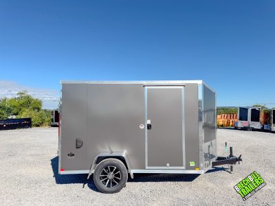 6x10 Charcoal Enclosed Trailer – Look Element SE 2990 GVWR