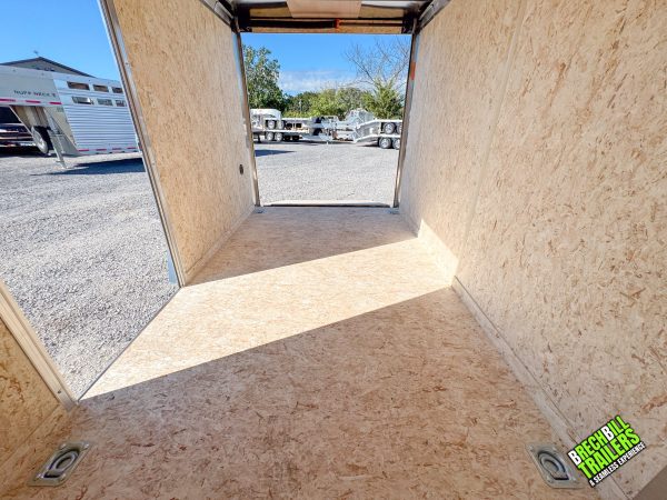 6x10 Charcoal Enclosed Trailer – Look Element SE 2990 GVWR