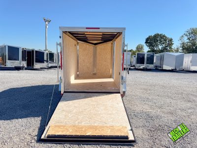 6x10 White Enclosed Trailer – Look Element SE 2990 GVWR