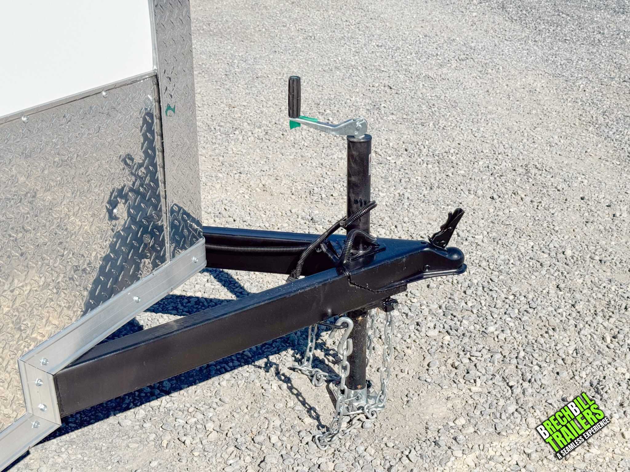 6x10 White Enclosed Trailer – Look Element SE 2990 GVWR