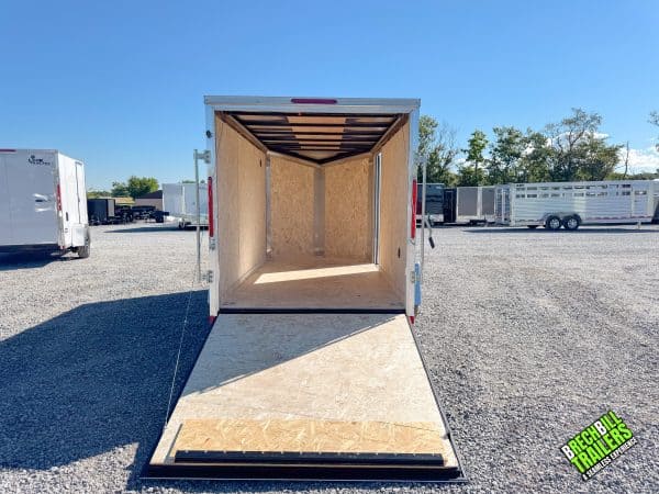 6x12 Element SE Enclosed Trailer – Charcoal, Composite Sides