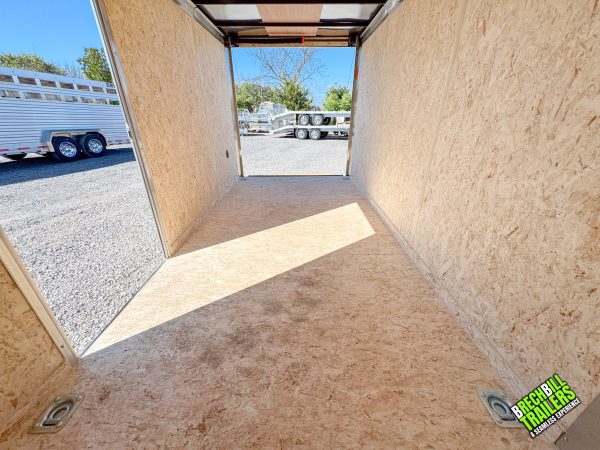 6x12 Element SE Enclosed Trailer – Charcoal, Composite Sides