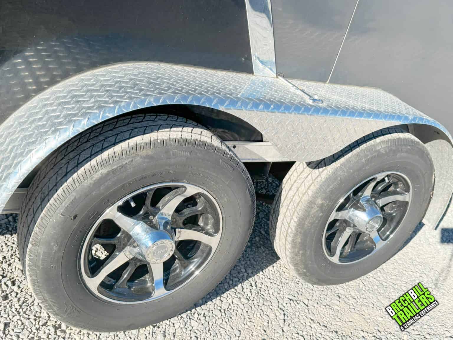 Look Element SE 7x14 Enclosed Trailer Charcoal Composite
