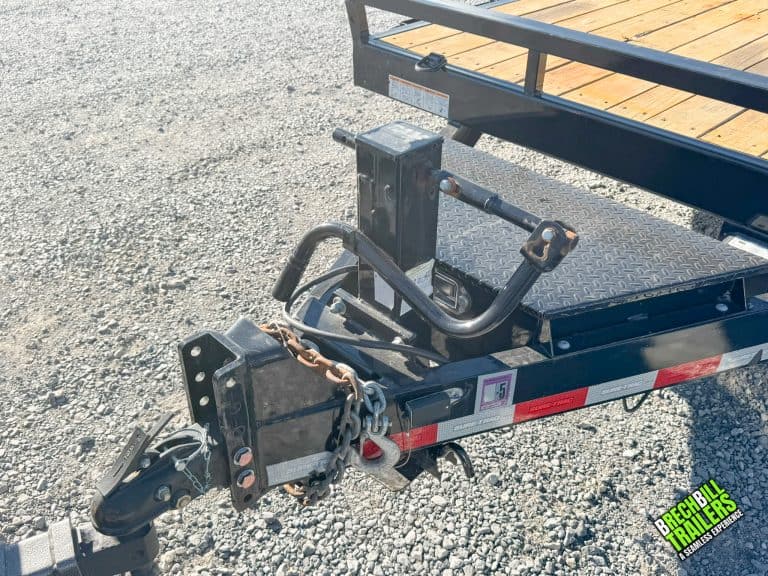 Used - Sure-Trac Low Profile 14K HD Equipment Trailer 7x22 (19' + 3 ...