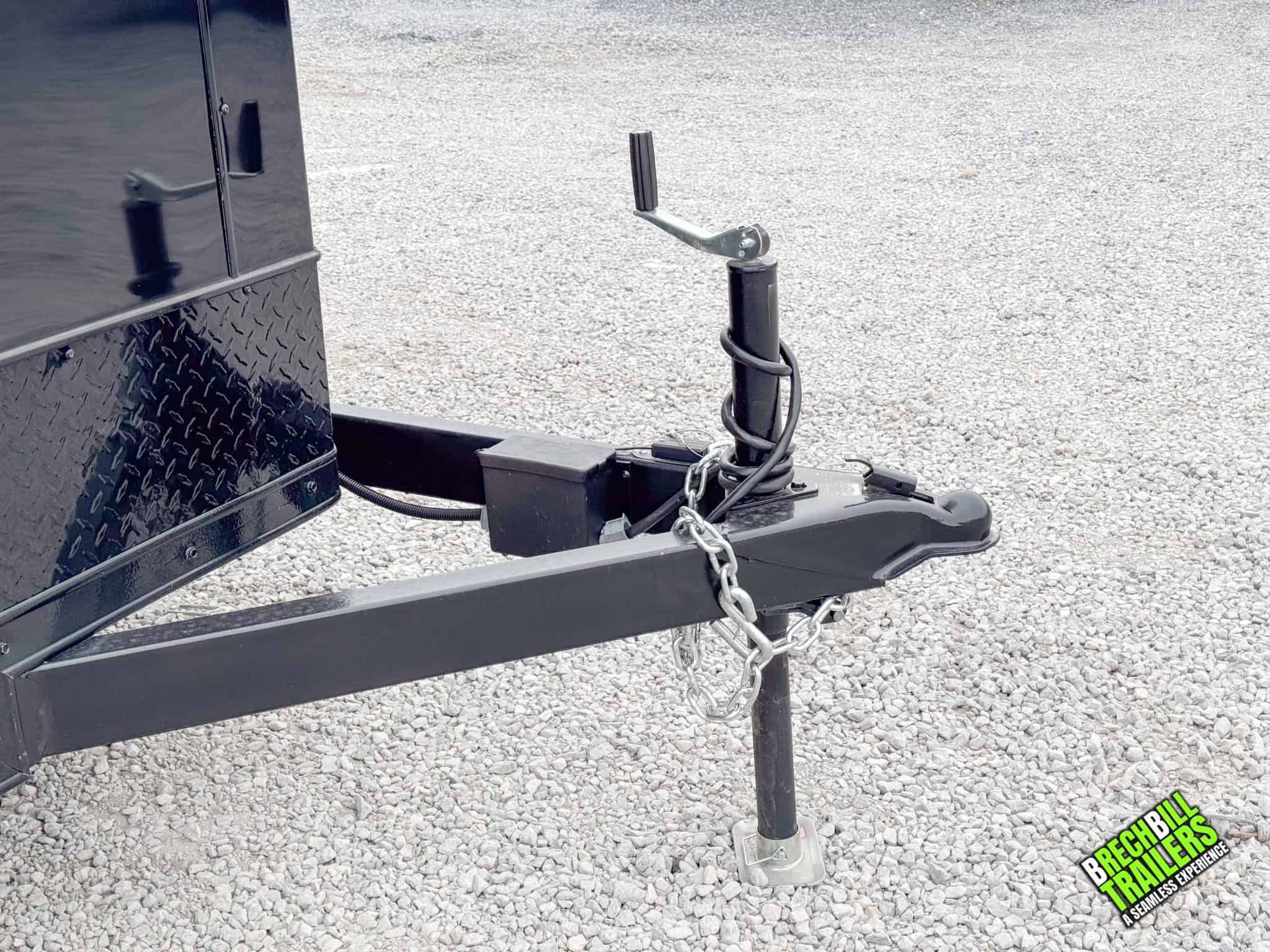 Look ST DLX 7x16 Enclosed Trailer | Black Aluminum Wheels
