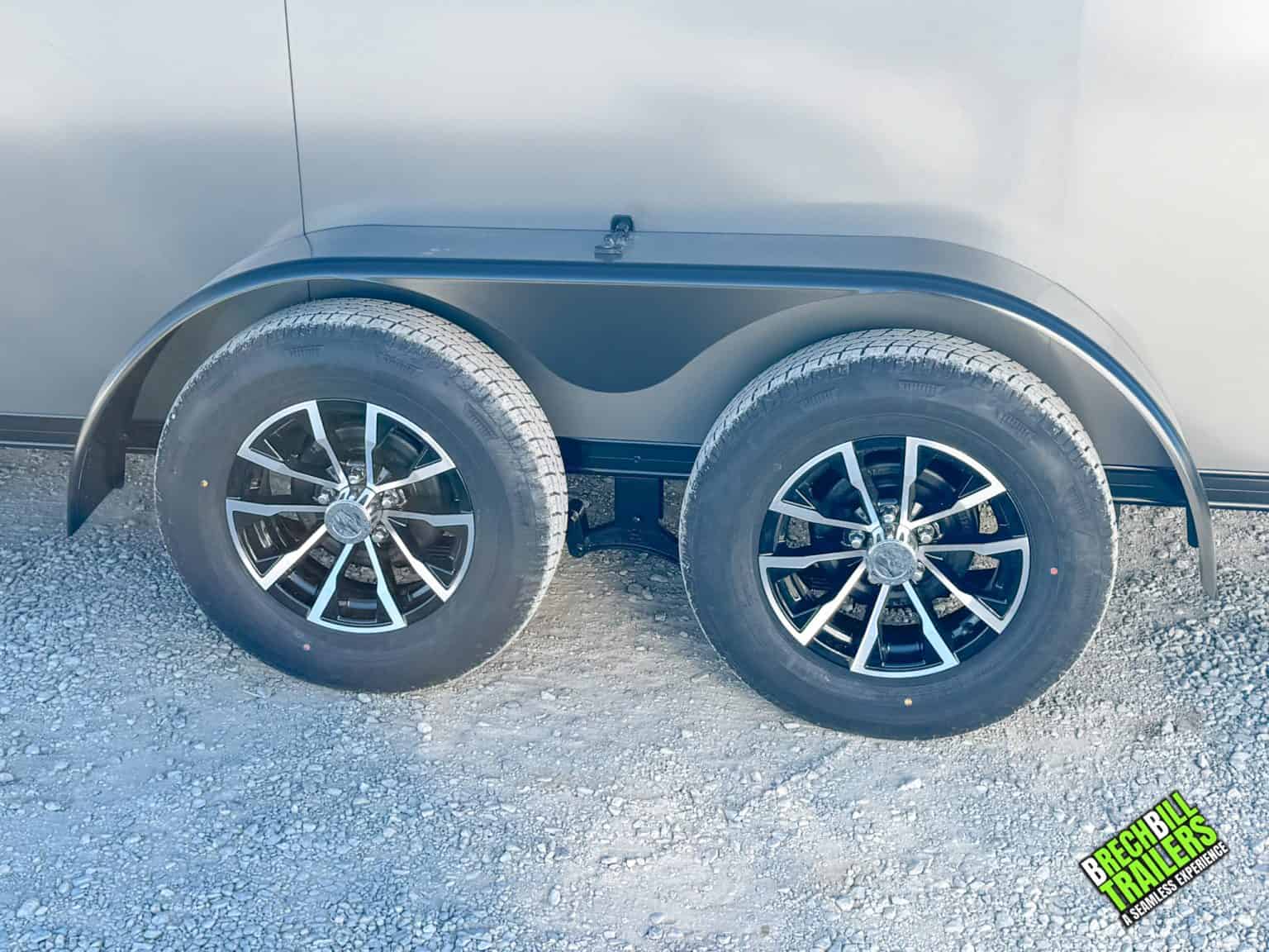 Look ST DLX 7x16 Enclosed Trailer | White Composite Sides