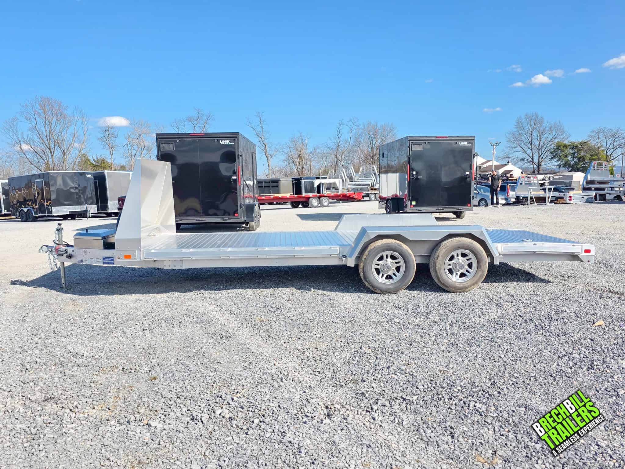 USED - ***Like New!*** EBY Low Pro Car Hauler Trailer 7x20 (CH10K20)