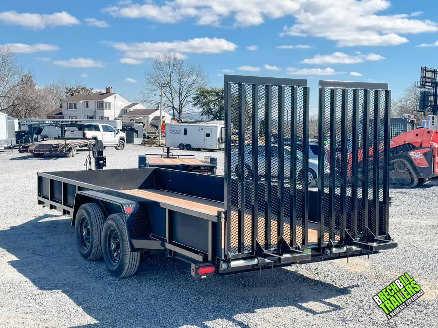 Bwise EH18-10-LS 7x18 Low Pro Equipment Trailer