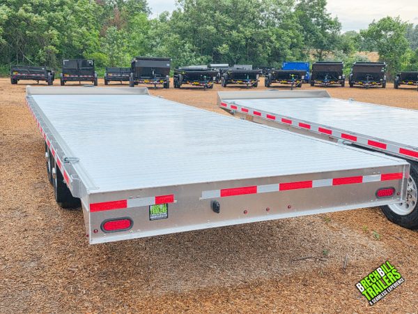 EBY Deck-Over 14K Equipment Trailer 8.5x24 Flat Deck - No Ramps ...