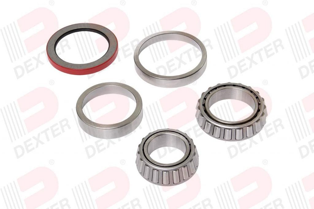 DEXTER 8-Lug Trailer Hub & Drum Assembly Kit, Fits 5.2K-7K EZ Lube ...